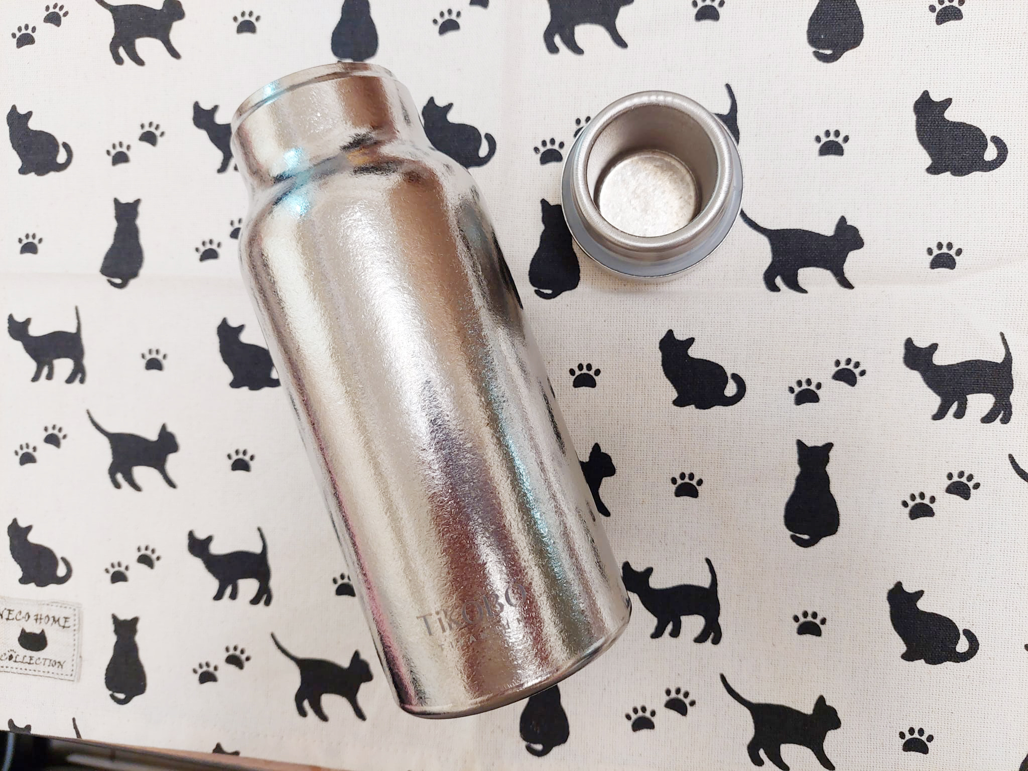 開箱文-TiKOBO 鈦工坊經典袋鼠純鈦保溫瓶2 - 日本羽鈦 |純鈦美學精品館